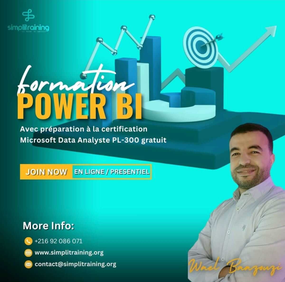 Formation Power BI certifiée à partir de 22 février 2025